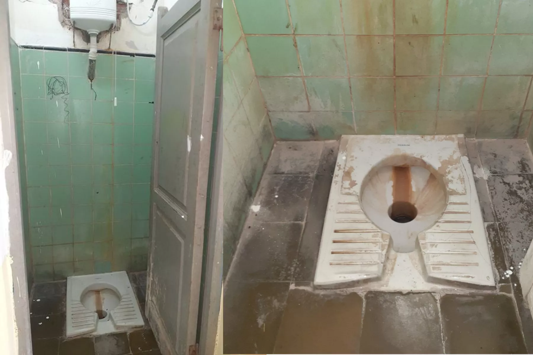 BAÑOS EN ESCUELA DE SAN PEDRO FUNCIONA CON “LETRINAS” EN VEZ DE INODOROS